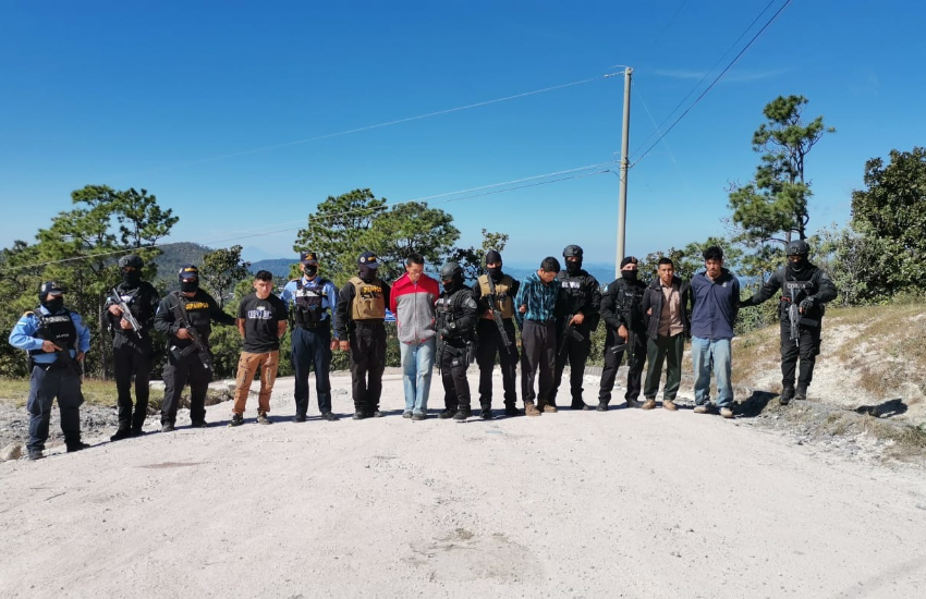 Detienen a cinco mareros que atemorizaban en la frontera con El ...