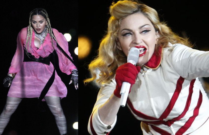 Madonna abre las piernas más de la cuenta en sesión fotográfica » contextohn.com