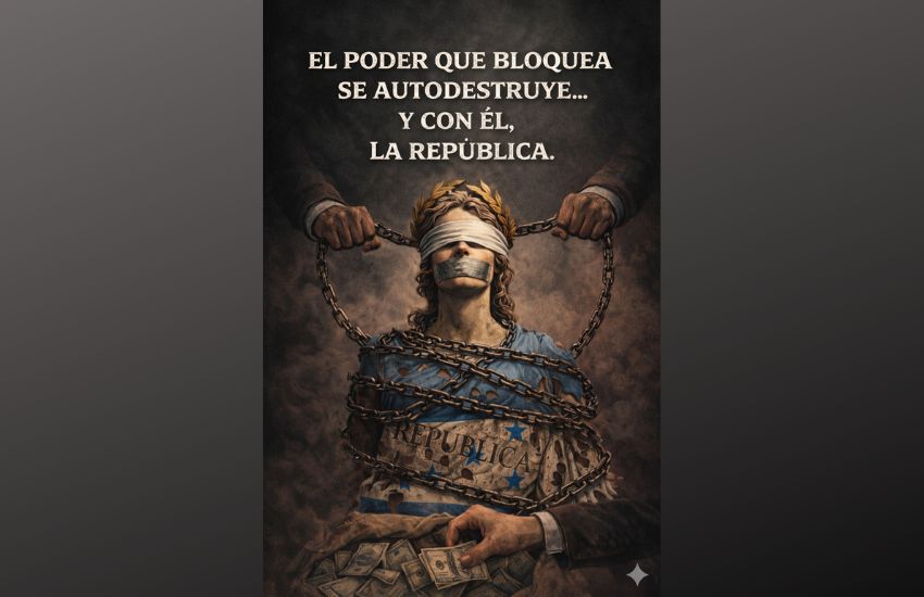El poder que bloquea se autodestruye… y con él, la república ...